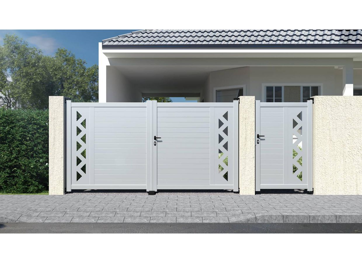 Portail battant sur mesure | Lapeyre