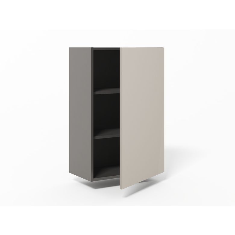 Haut 1 porte Nuances lin mat H91xL60xP35 G | Lapeyre