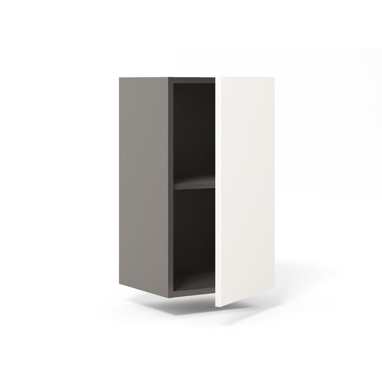 Haut 1 porte Agile blanc H77xL40xP35 G | Lapeyre